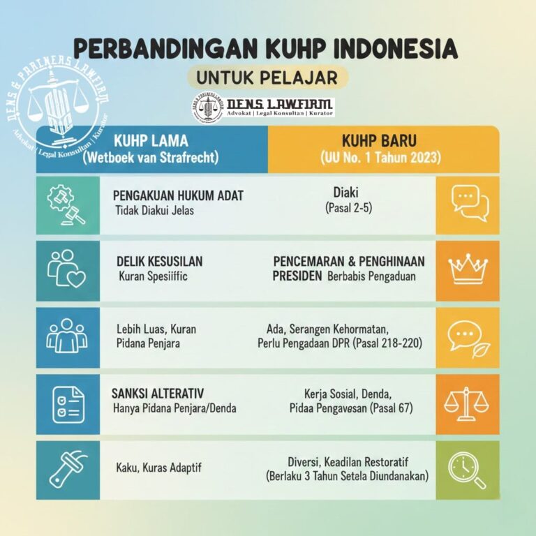 Analisis Lengkap KUHP Baru dan KUHP Lama: Perbandingan, Esensi, dan ...
